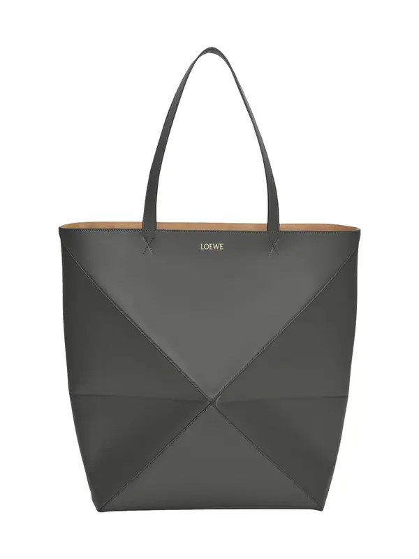 Loewe Extra Large Puzzle Fold Tote Bag - Grey