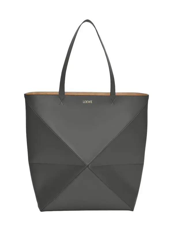Loewe Extra Large Puzzle Fold Tote Bag - Grey