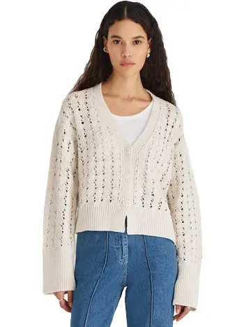 Merlette Haydee Cardigan - Ivory