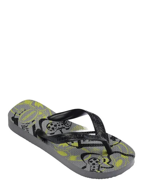Havaianas Printed Flip-flops - Steel Grey