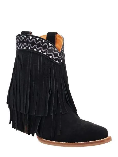 DINGO Tapadero Western Boots - Black