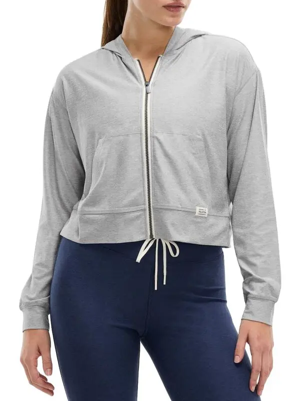PELOTON Dreamblend Full-zip Sweatshirt - Heather Grey 2
