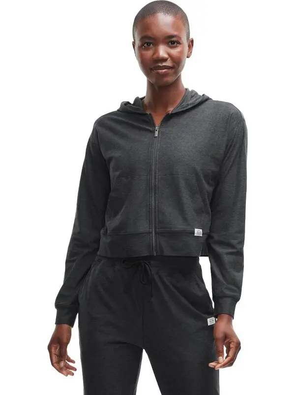 PELOTON Dreamblend Full-zip Sweatshirt - Heather Grey
