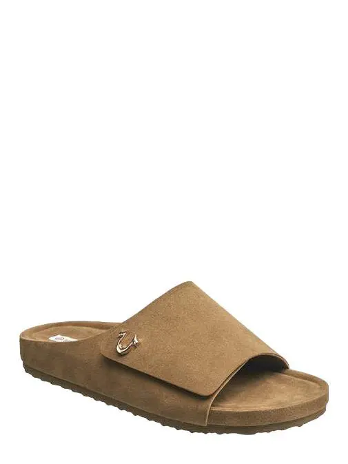 True Religion Billy Velcro Strap Sandal - Taupe