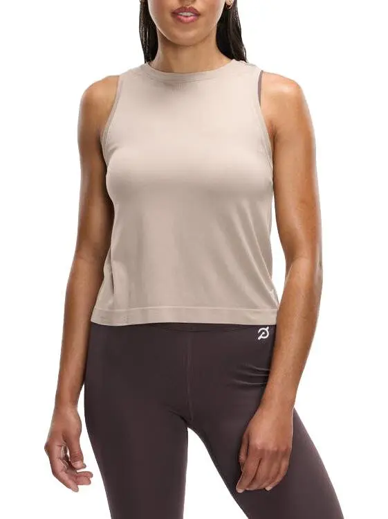 PELOTON Seamless Muscle Tank - Sand