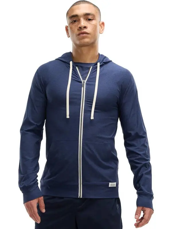 PELOTON Dreamblend Full Zip Hoodie - Navy Blue