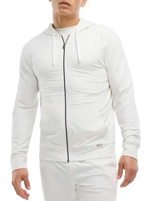 PELOTON Dreamblend Full Zip Hoodie - Snow