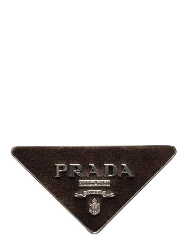 Prada Buckle For Belt Strap - Dark Brown