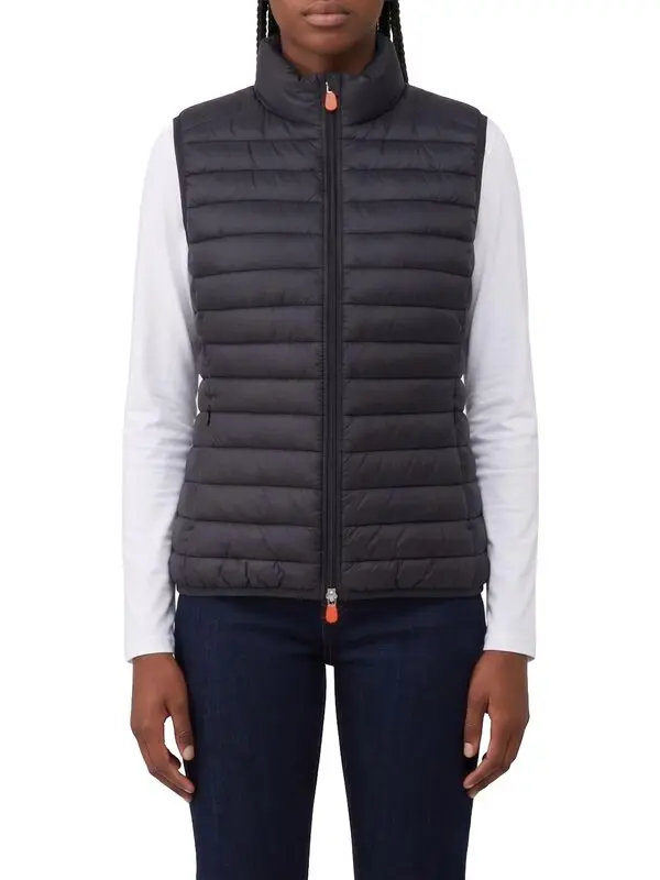 SAVE THE DUCK Puffer Waistcoat - Black