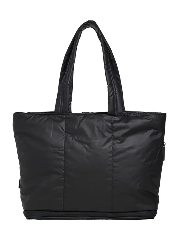 CALPAK Luka Expandable Laptop Tote Bag - Matte Black