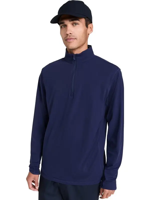 Greyson Tate Performance Quarter Zip - Maltese Blue