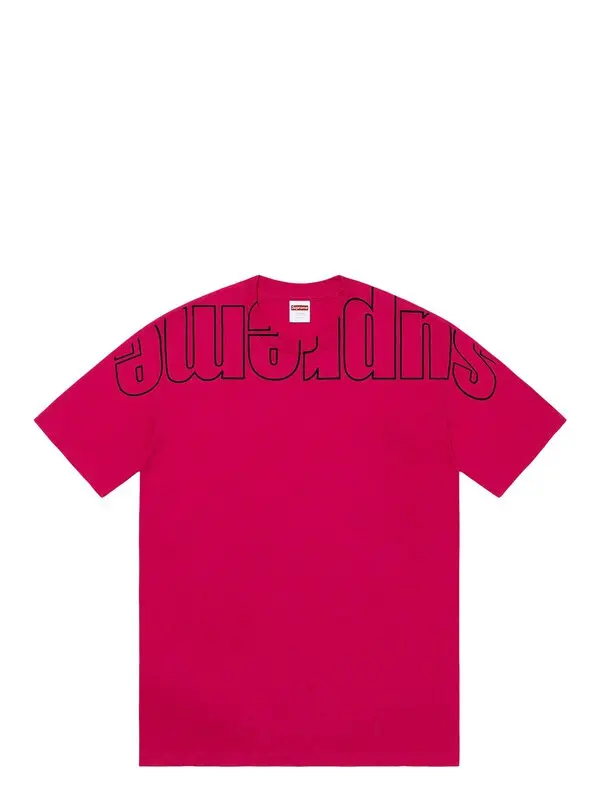 Supreme Upside Down Tee 'magenta - Pink