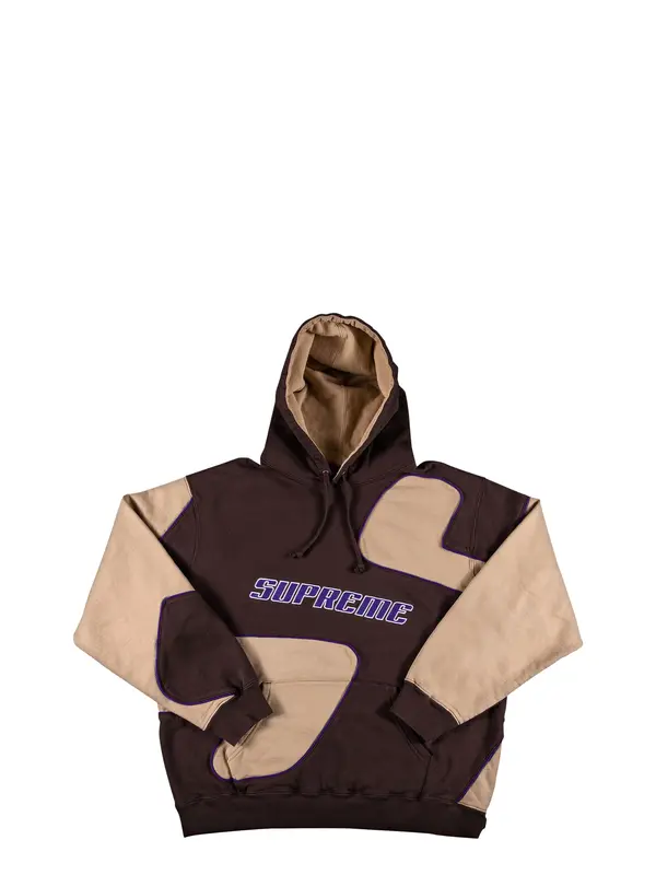 Supreme Big Hooded Sweatshirt - Brown
