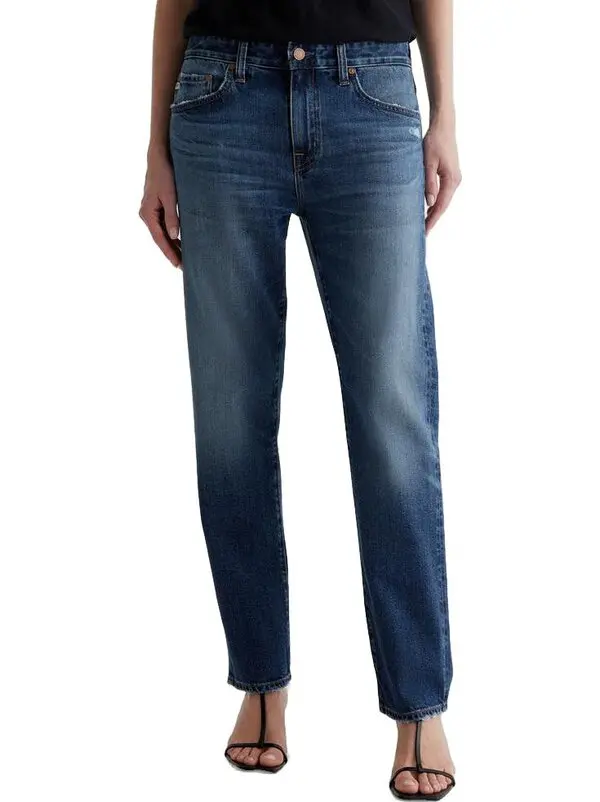 Ag Ex-boyfriend Mid-rise Slim Jeans - 10 Years Chaplin
