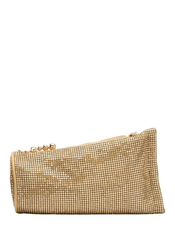 Cult Gaia Viera Embellished Wristlet - Sand Dollar