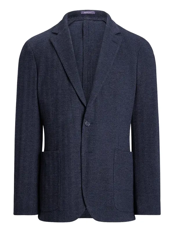 Ralph Lauren Hadley Herringbone Jacket - Navy Multi