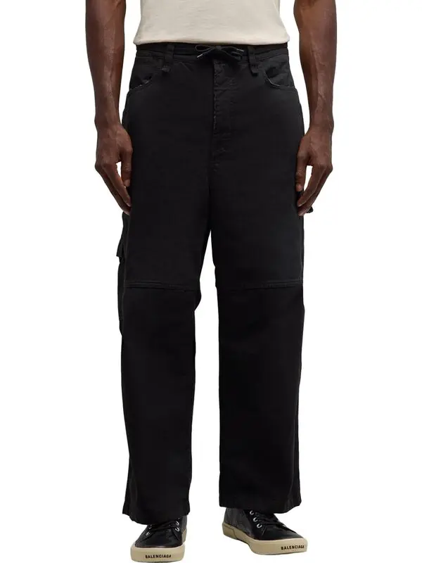 Balenciaga Cotton Ripstop Skater Pants - 1000 Black