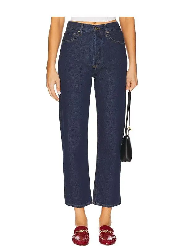 AGOLDE 90's Pinch Waist Crop Jeans - Foxley