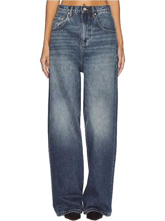 GRLFRND Enya Drop Rise Jeans - Park City