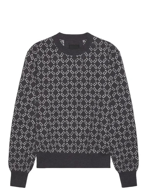 Givenchy Crew Neck Sweater - Medium Grey