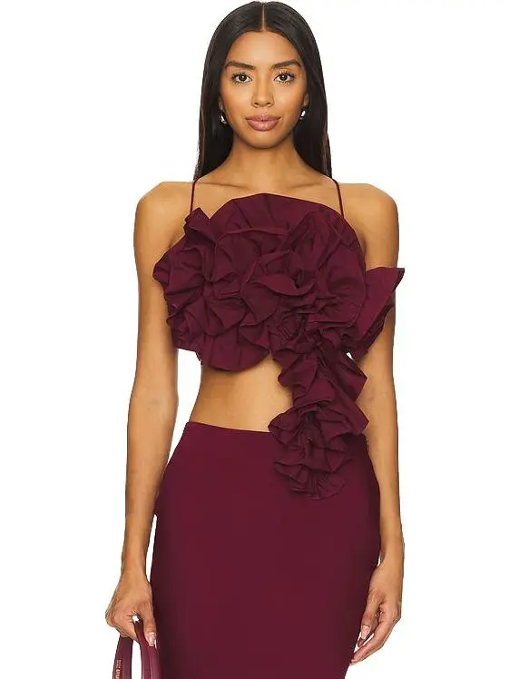 CAMILA COELHO Hera Top - Red