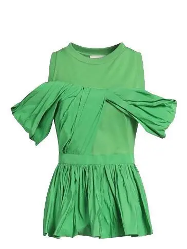 Alexander McQueen Peplum Top - Green