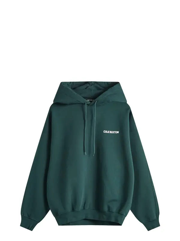 COLE BUXTON Sportswear Hoodie - Forest Green