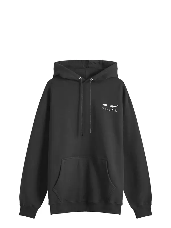 POLAR SKATE CO. Dave Discoteque Fleece Hoodie - Black