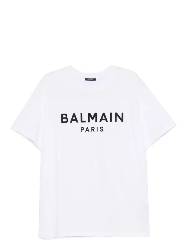 Balmain Logo-print T-shirt - White