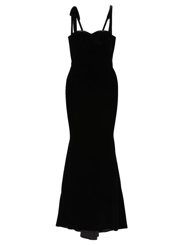 CRISTALLINI Cybele Gown - Black