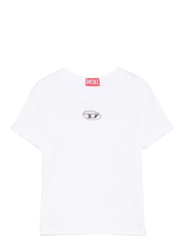DIESEL® T-uncutie-long-od T-shirt - White