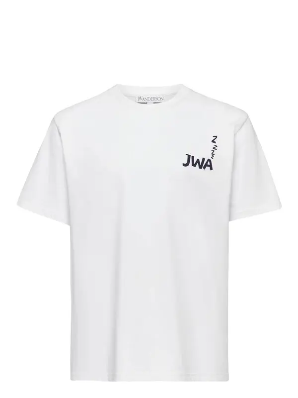 JW Anderson Jwa Slogan-print T-shirt - White