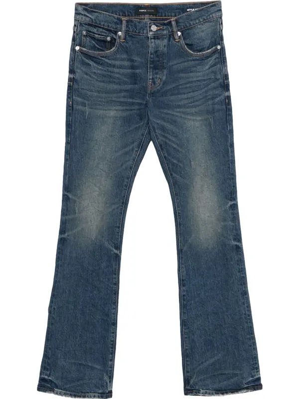 PURPLE BRAND Flared Jeans - Blue