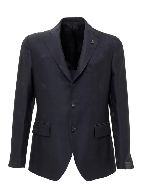 GABRIELE PASINI Single-breasted Blazer - Black