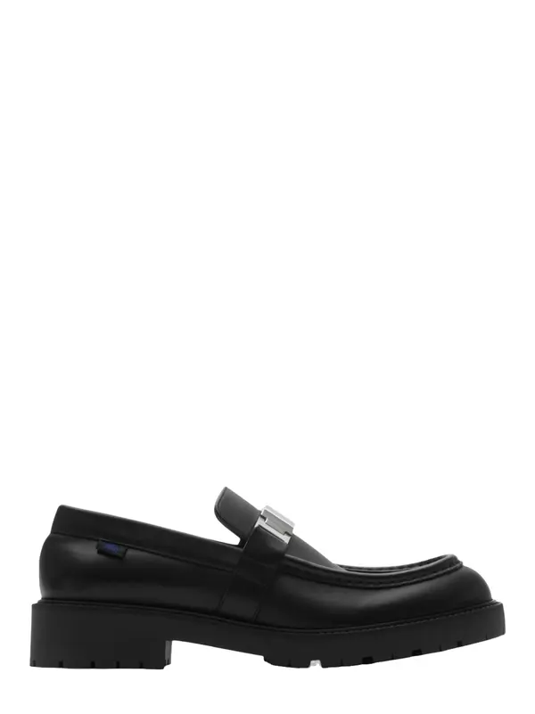 Burberry Raft Loafers - Black