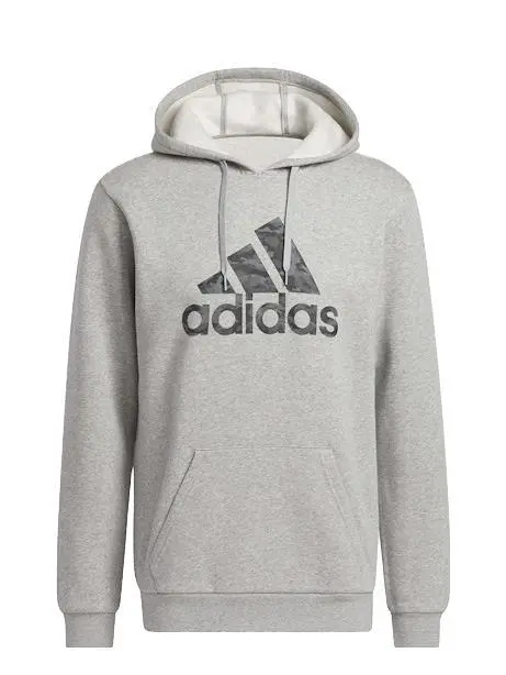 Adidas Sportswear Camo Hoodie - Medium Grey Heather