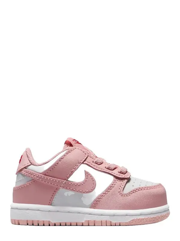 Nike Dunk Low Sneakers - White/pomegranate/pink Glaze
