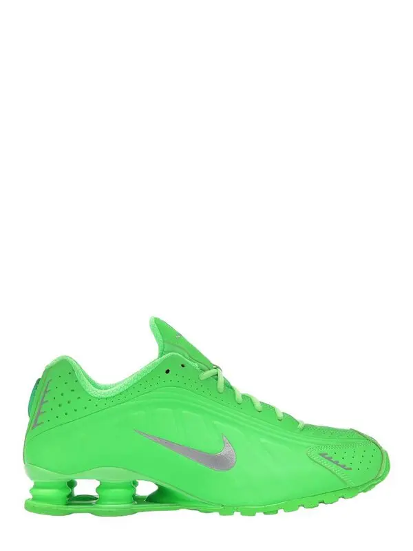 Nike Shox R4 Sneakers - Green Strike/metallic Silver