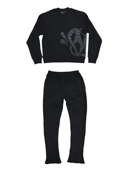 SYNA JEWELS World Team Crew Tracksuit - Black