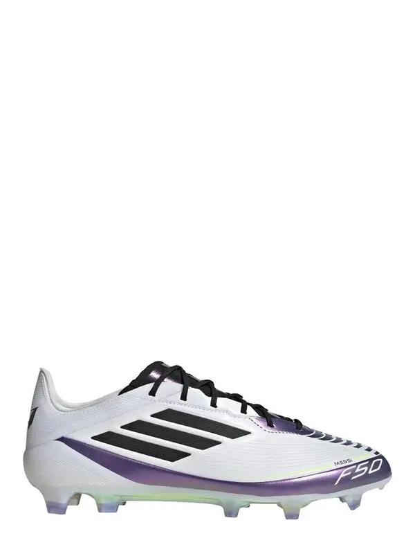 Adidas F50 Elite Fg Messi Triunfo Estelar Pack - Cloud White/core Black/purple