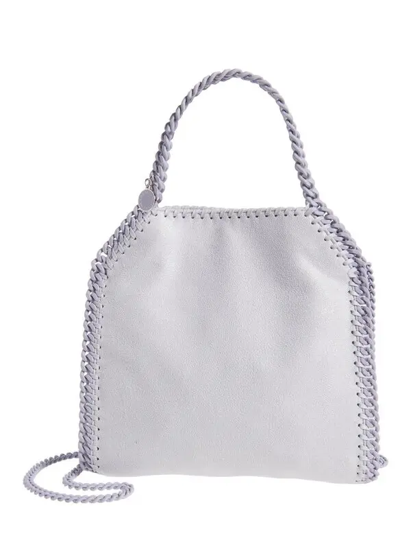 Stella McCartney Mini Falabella Shaggy Deer Tote - Periwinkle