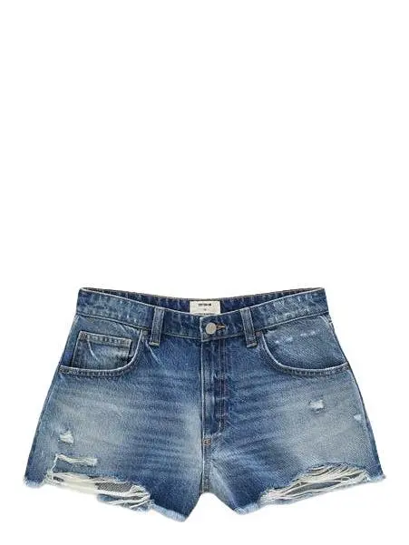 COTTON ON Original Denim Short - Modern Blue Rip