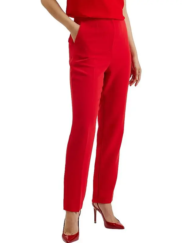 Ted Baker London Manattl Tapered Leg Pants - Red