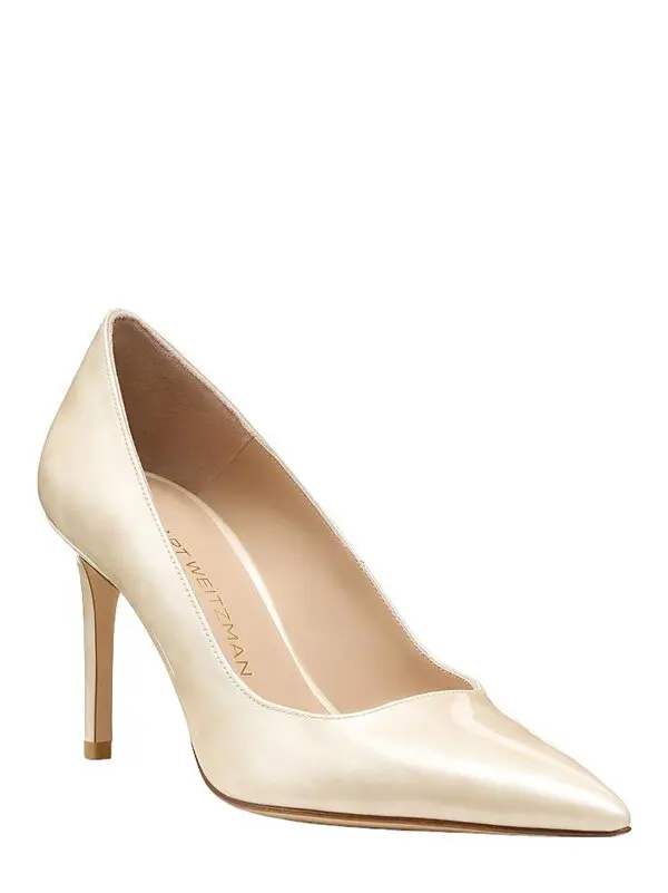 STUART WEITZMAN Power 85 Pumps - Linen
