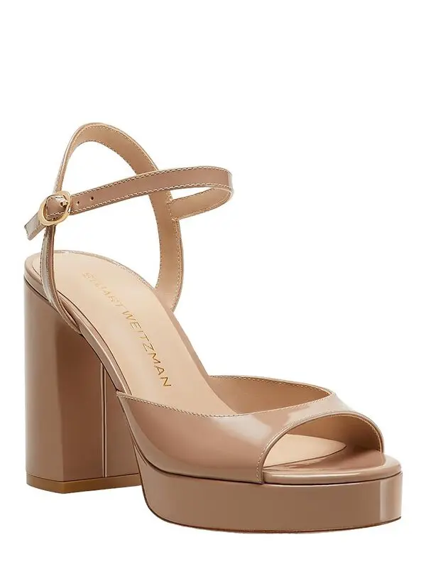 STUART WEITZMAN Dayna Ii Platform Sandals - Fawn