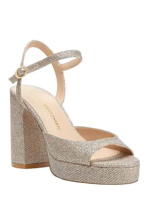 STUART WEITZMAN Dayna Ii Platform Sandals - Poudre