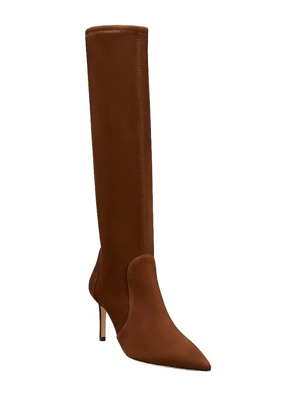 STUART WEITZMAN Power 75 Boots - Deep Coffee