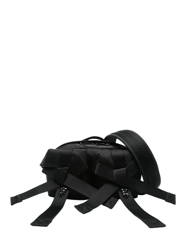 Simone Rocha Bow-detailed Cross Body Bag - Black
