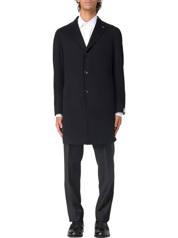 Tagliatore Tailored Coat - Black