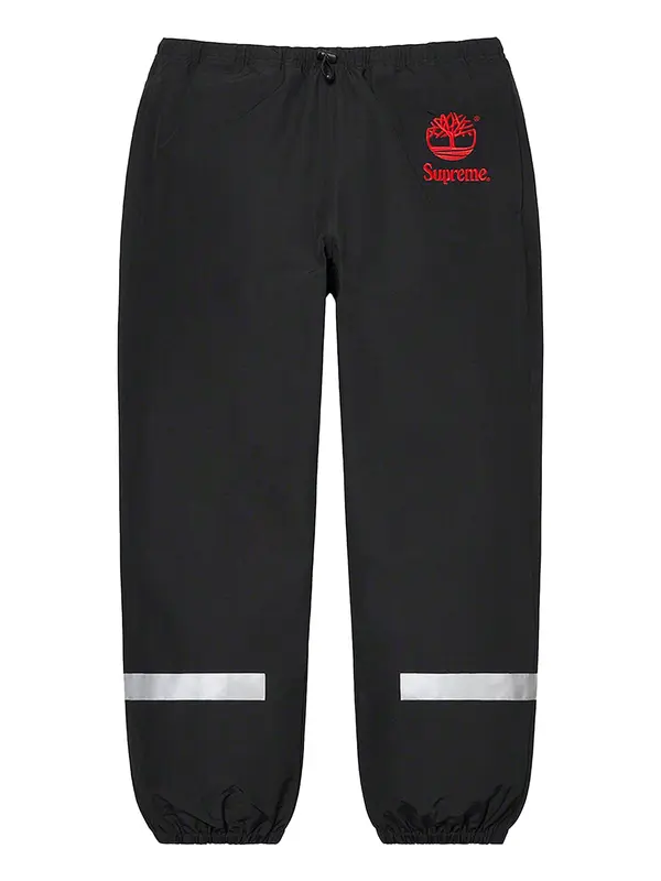 Supreme X Timberland Reflective Taping Track Pant - Black